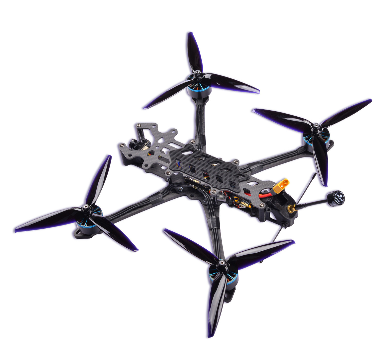 5.8GHz 7-Inch FPV Drone with AI Module & 1200TVL Camera